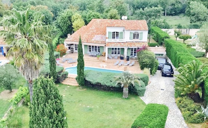 Magnifique Villa Piscine-12 Pers - Sainte-Maxime