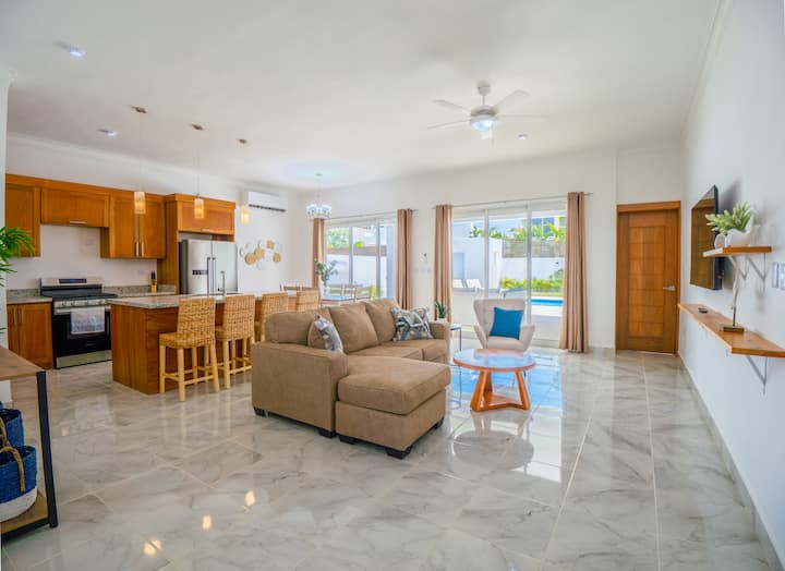 Spacious Villa In Sosua Ocean Village- 4 Bedrooms - Sosúa