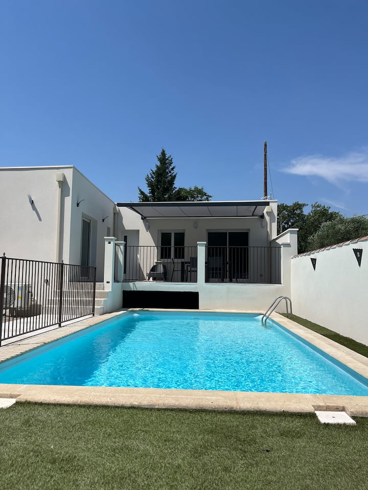 Villa Gite Provence Avignon Avec Piscine Privée - Entraigues-sur-la-Sorgue