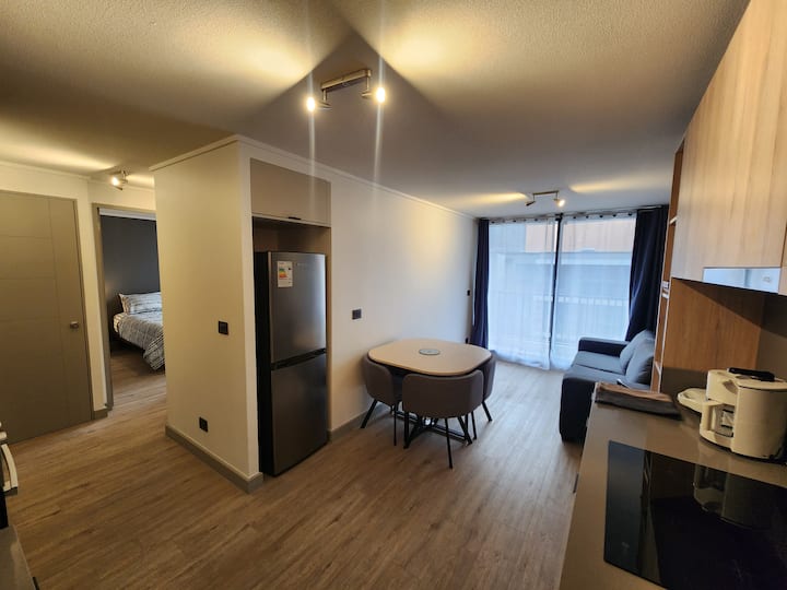 Modern Apartment Near Santa Ana Metro Station - Santiago