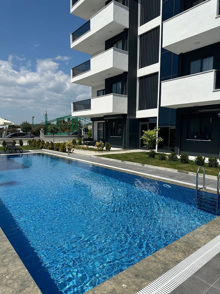Pool Apartments In Side Kumköy - Side