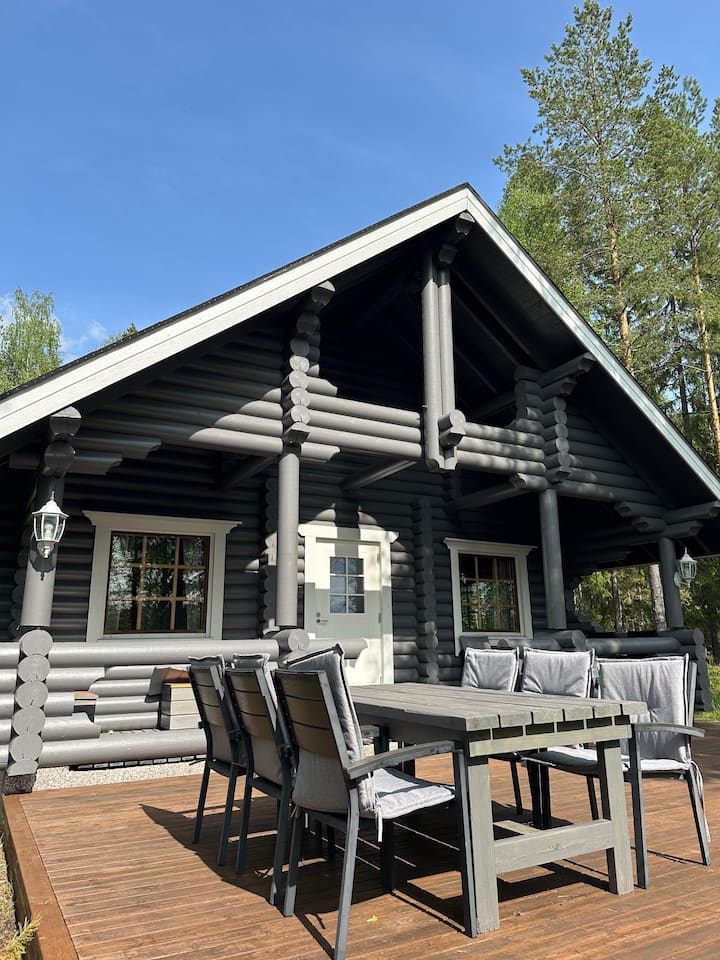 Idyllinen Hirsihuvila - Haapajärvi