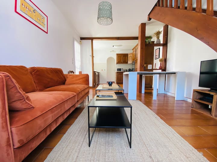 Charmante Maison Mitoyenne Avec Extérieur - Saint-Jean-de-Luz