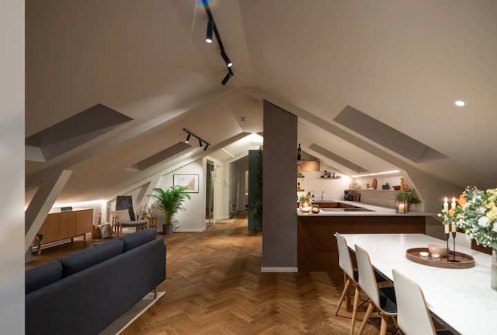 Penthouse-leilighet Nært Sentrum - Trondheim