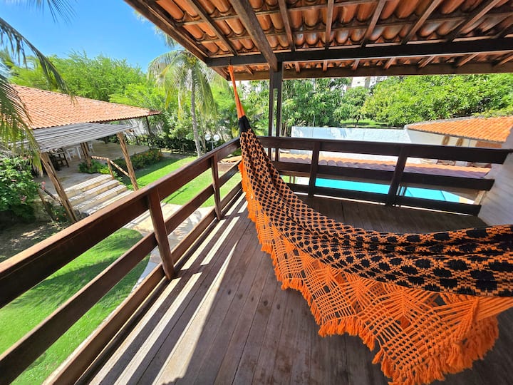 Casa Colonial Com Piscina Porto Das Dunas - Aquiraz