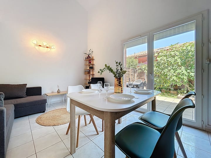 Villa Mélias - Maison 2min De La Mer - Wifi - Clim - Saint-Pierre-la-Mer