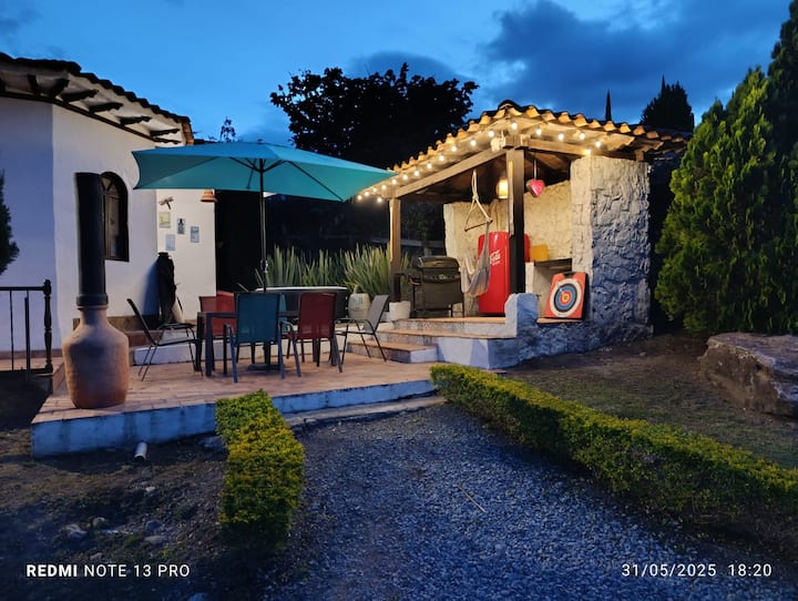 Hermosa Casa Campestre Bohemia - Villa de Leyva
