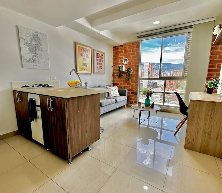 Apto Con Vista Hermosa/estadio - Medellín