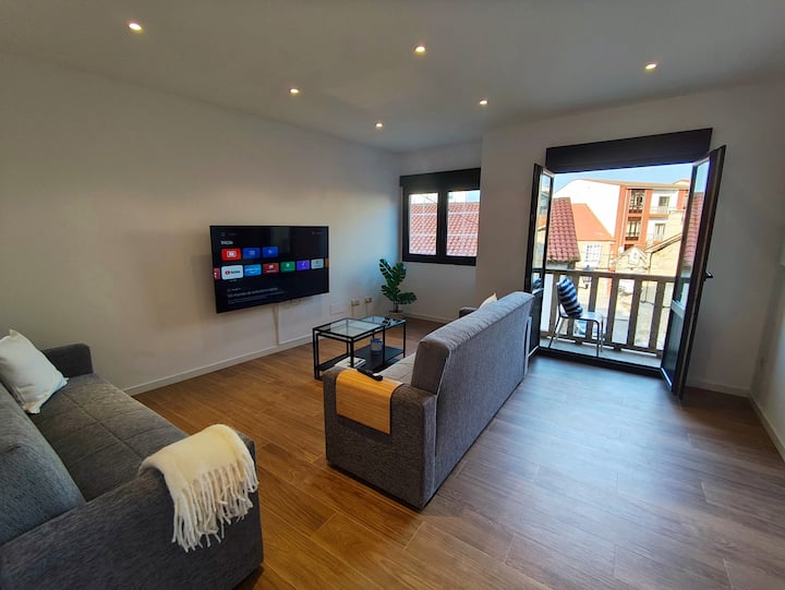 Amplio Apartamento Nuevo En Muxía - Balcón - Tv65" - Muxía