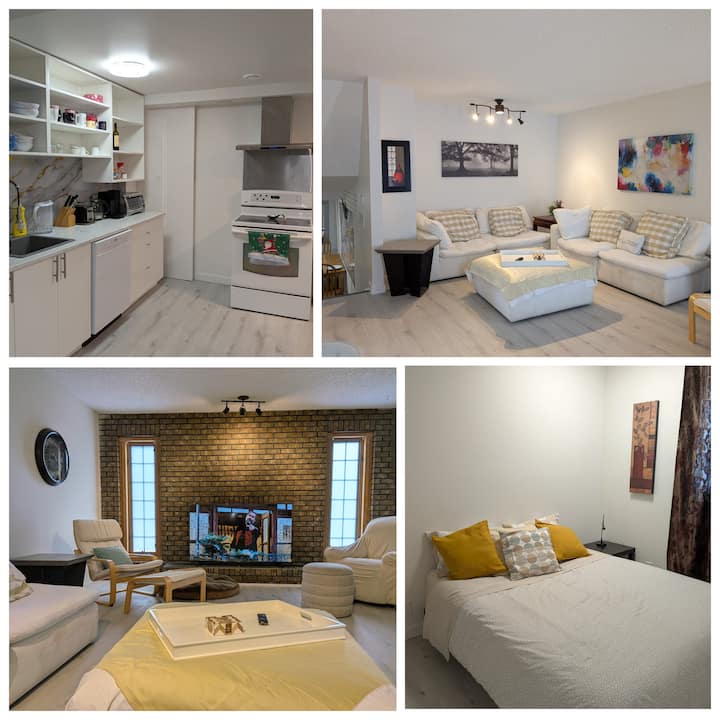 Guest Suite|private|ac|bbq|wi-fi|near Airport - Airdrie