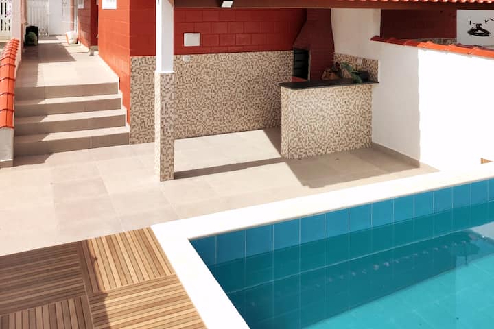 Casa Com Piscina E Churrasqueira Em Itanhaém/sp - ブラジル