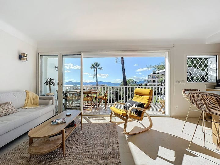Appartement 4 Pièces à Cannes Avec Vue Mer - Cannes