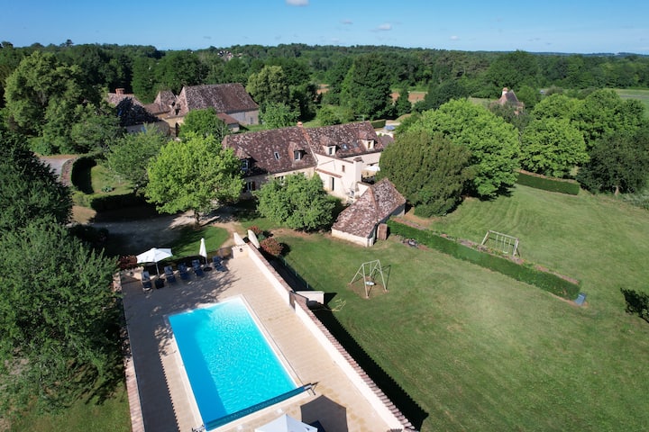 La Grande Menuse, Piscine Privée Et Jacuzzi - Loire