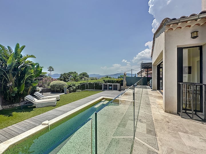 180m2 - Villa, Piscine, Vue Mer - Le Cannet