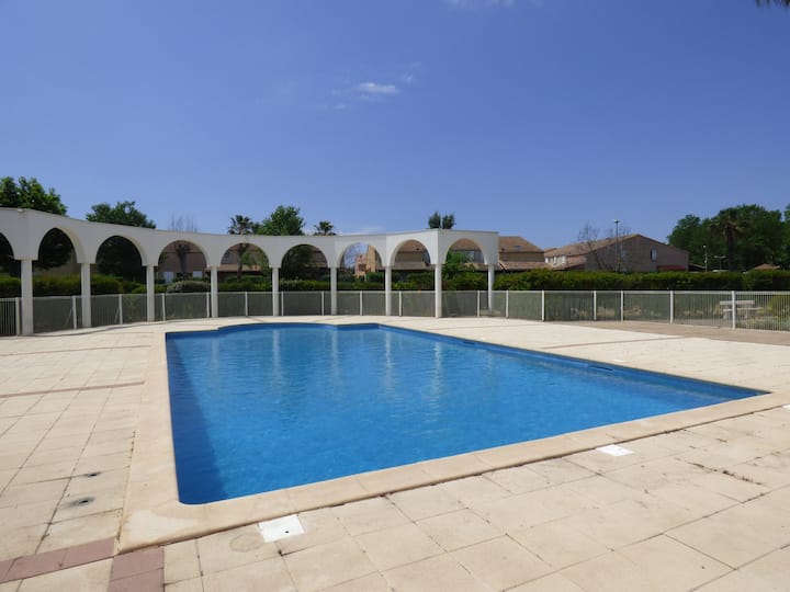 Pavillon 4 Couchages Dans Résidence Avec Piscine - Sérignan