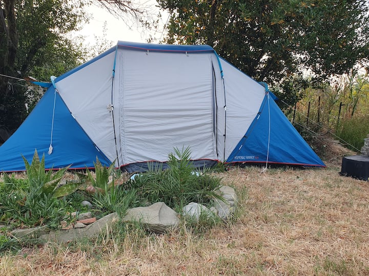 Tente Deux Chambres Vue Dégagée - Carcassonne