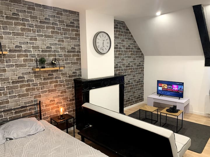 Cosy Loft New-yorkais - Guingamp