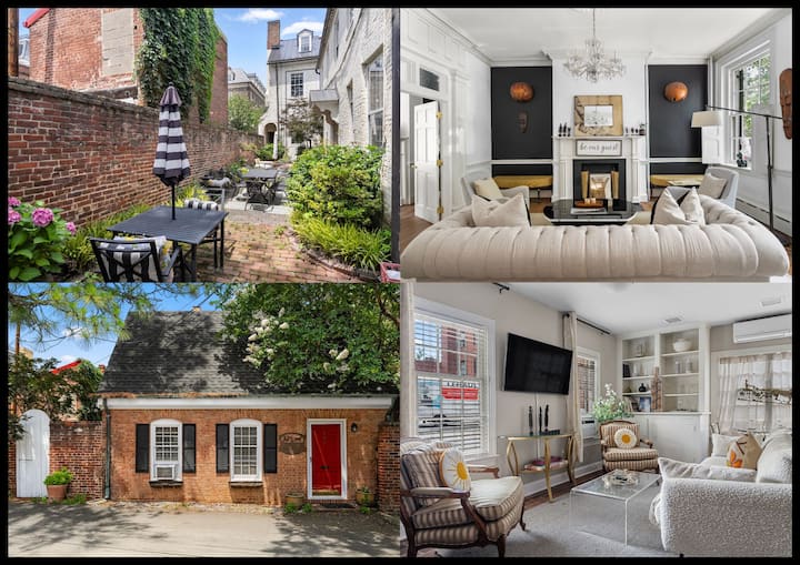 The Grand Escape| 2 Historic Homes | Sleeps 18 - Alexandria, VA