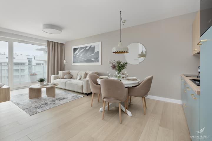 Polanki Aqua Rodzinny Apartament - Dźwirzyno