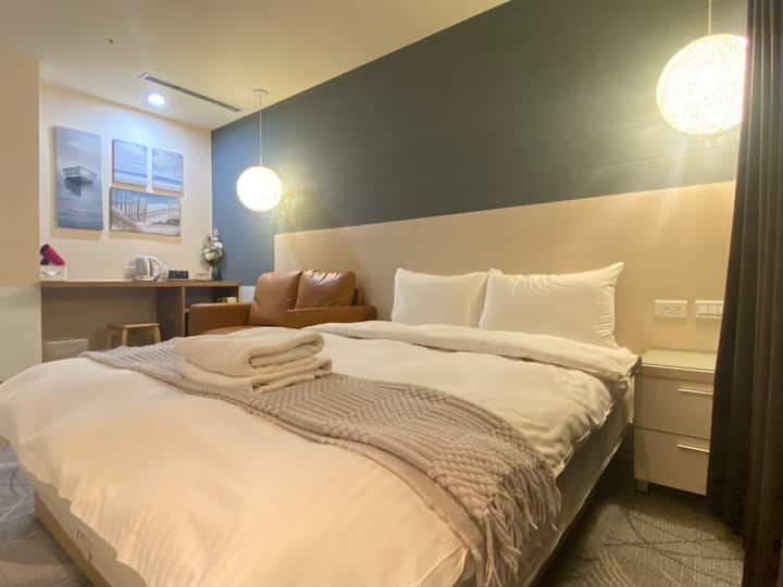 City Light Double Room|ximen Mrt Station 305 - 汐止區