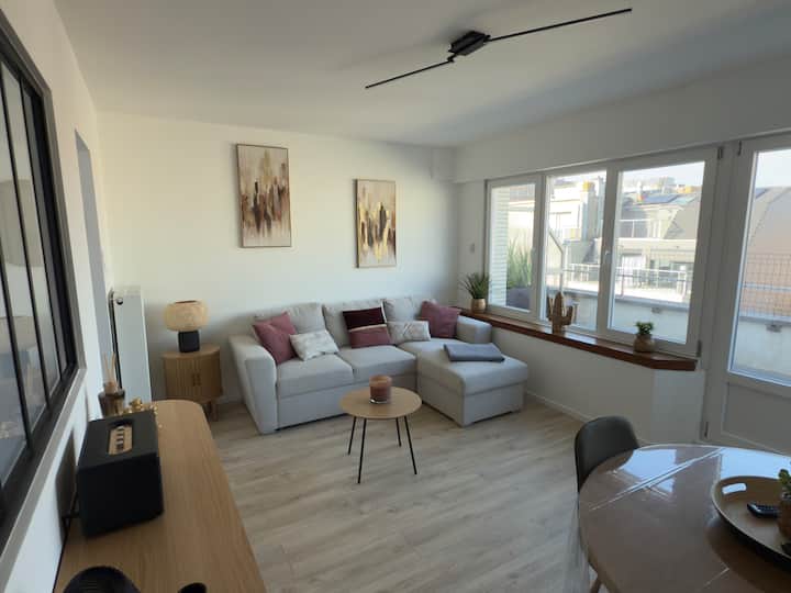 "West 21" Appartement 4 Personnes Avec Garage - Middelkerke