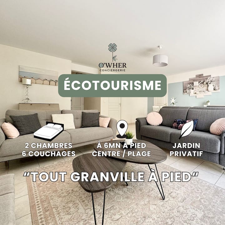 Saint-paul 6 Pers., Jardin, Calme, à 2 Pas De Tout - Granville