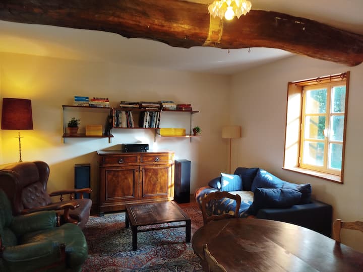 Maison Mitoyenne Sur Grand Terrain Arboré - Bernay