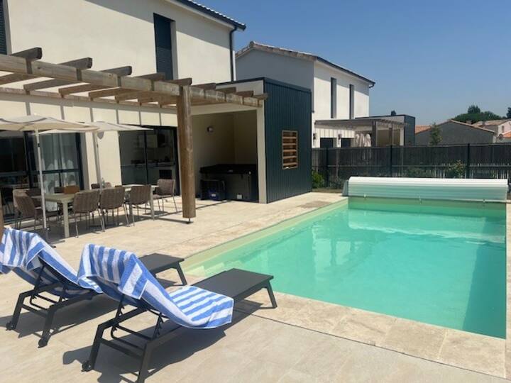 Villa 4 Chambres Avec Piscine Et Jacuzzi (15) - Saint-Palais-sur-Mer