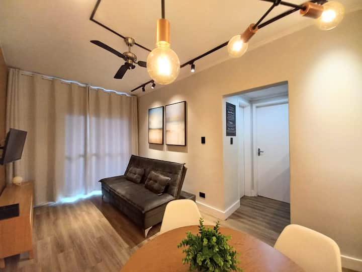 Apartamento Aconchegante Moderno E Bem Localizado - Guarujá