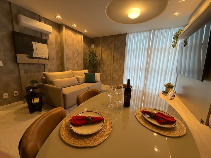 Apto 2 Dorm/suite - Alto Padrão Ao Lado Do Ibis - Tubarão