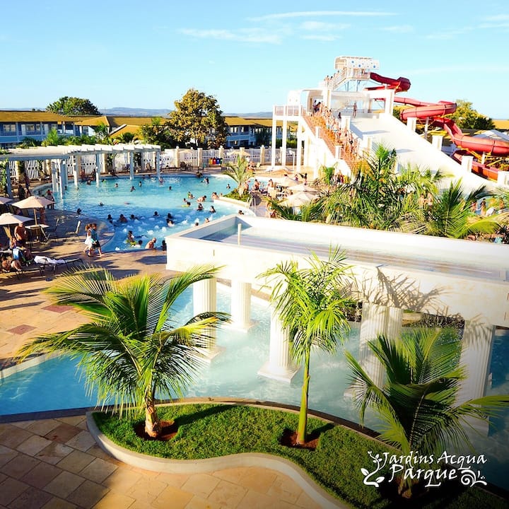 Lacqua Di Roma - Apto. 3/4 - Parque Aquático - Caldas Novas