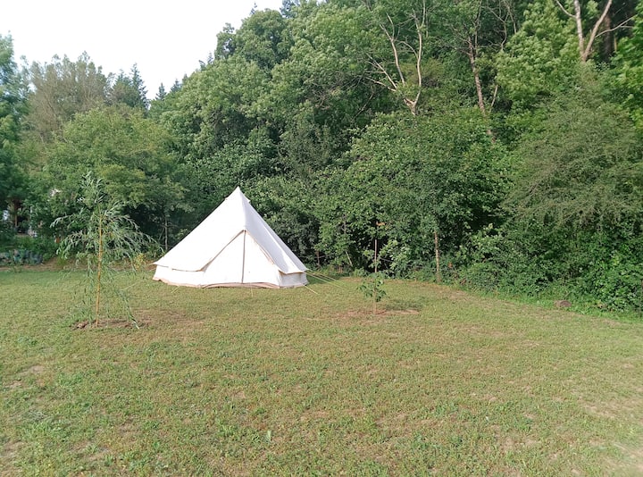 Tente Lodge Aménagée. - Aveyron