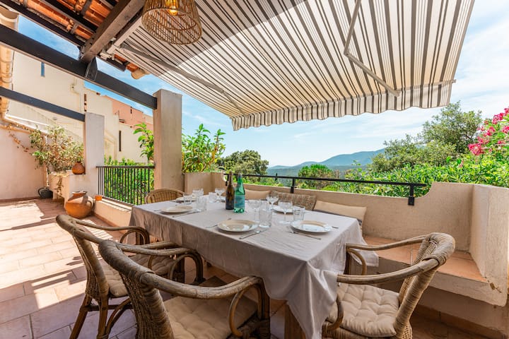 Emeraude, Appartement Vue Mer - La Croix-Valmer