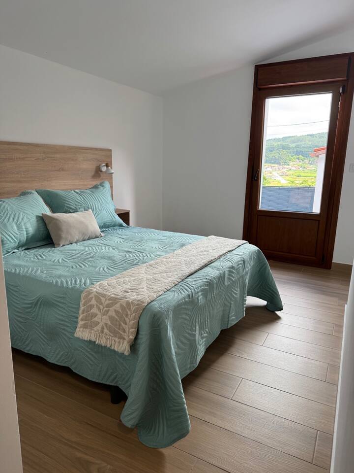 Habitación Montalvo - Pensión Rural - Galilaxe - Portonovo