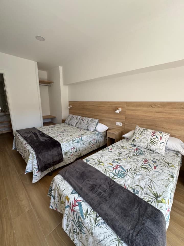 Habitación Foxos- Pensión Rural - Galilaxe - Portonovo