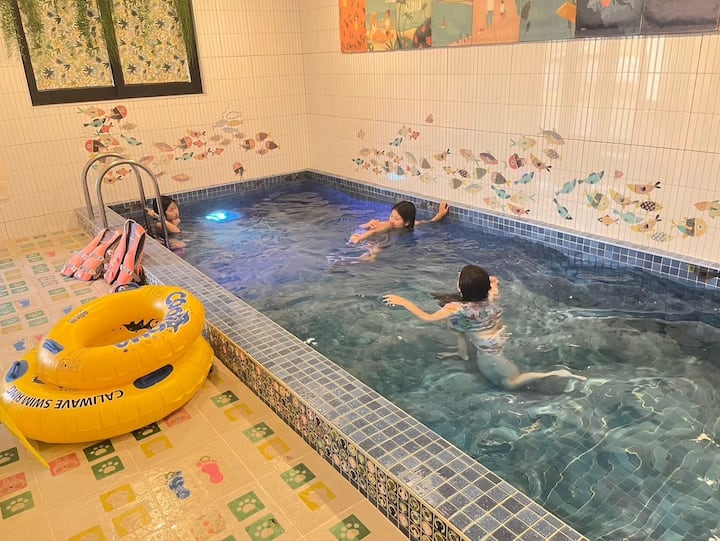 #개별수영장#애견동반#독채풀빌라
강릉스테이풀빌라A동(큰수영장)(애견동반가능) - Gangneung-si