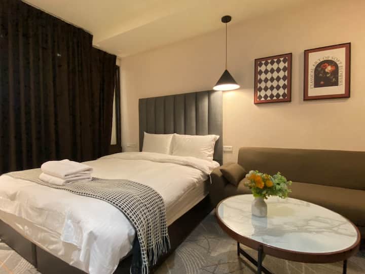 【有窗】Cozy Double Stay｜westside Stay 308 - 반차오 구