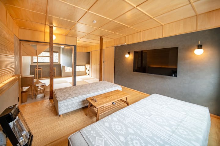 大分/宇佐/安心院/貸切一軒家/大人10人/合宿/グループ利用/bbq道具付/車で湯布院別府迄30分 - Usa