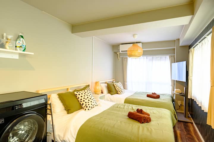 駅近4分｜羽田空港＆品川へ好アクセス｜wifi完備｜観光・ビジネスに最適｜405 - Shinagawa Station