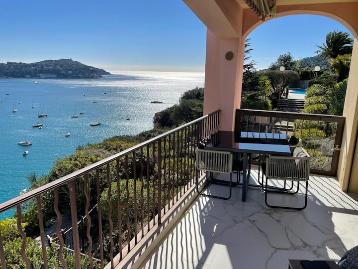 Vue Mer éPoustouflante&piscine - Villefranche-sur-Mer