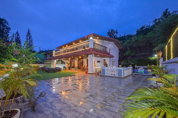 Luxury 4bhk Pool Villa In Khandala Hills - Lonavla