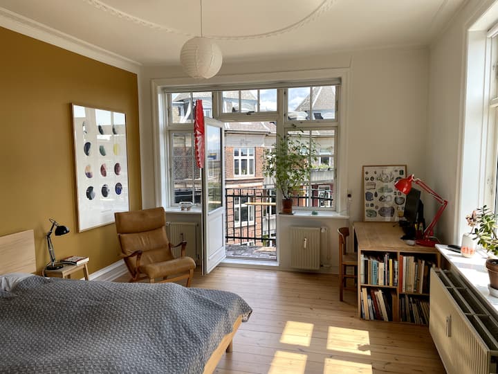 Familievenlig Og Lys Lejlighed - Copenhaguen