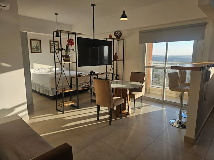 Apê Confortável Em Andar Alto Com Vista | Apogeo - Ribeirao Preto