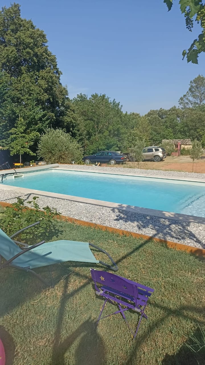 Gîte "Nature" 3 Pers. Piscine En Provence Verte - Saint-Maximin-la-Sainte-Baume