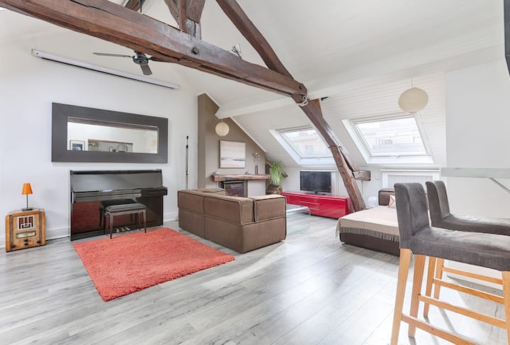 Cosy Apartment With Character - Asnières Center - Asnières-sur-Seine