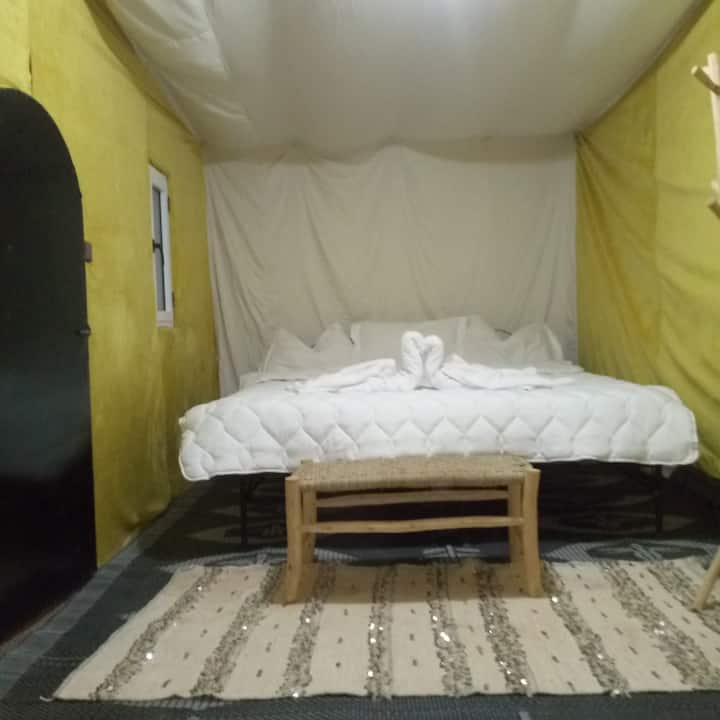 Campement dans le désert Erg Chegaga - Tentes à louer à El Gouera, Drâa ...