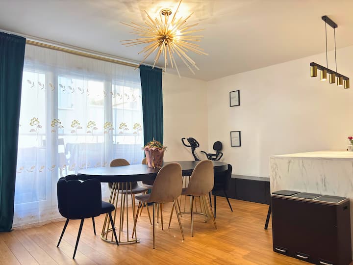 3 Ch. Balcon • Parking Privé • 3 Min Tram T2 Paris - Bezons