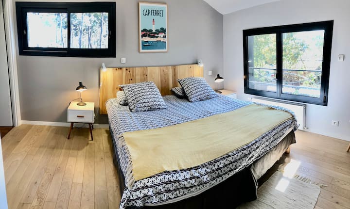 Chambre Privative "Bassin" à Piraillan - Lège-Cap-Ferret