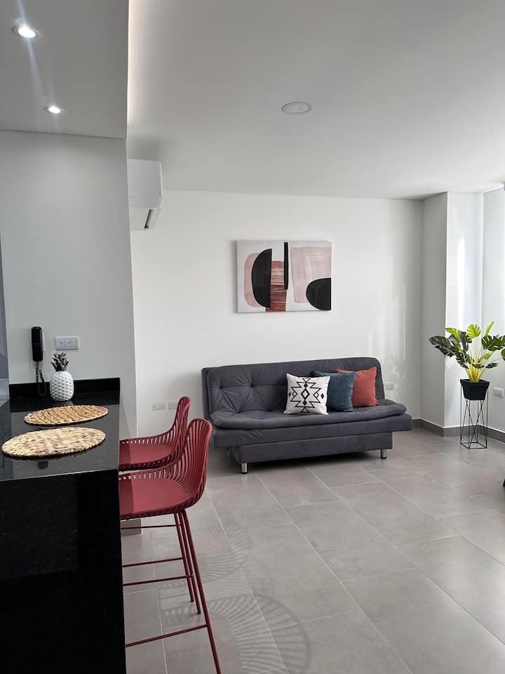 Modern Equipped Apartment In Barranquilla - 바랑키야