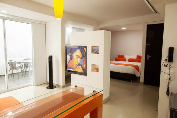 Piaro Apartaestudio 22 Terraza - Cali